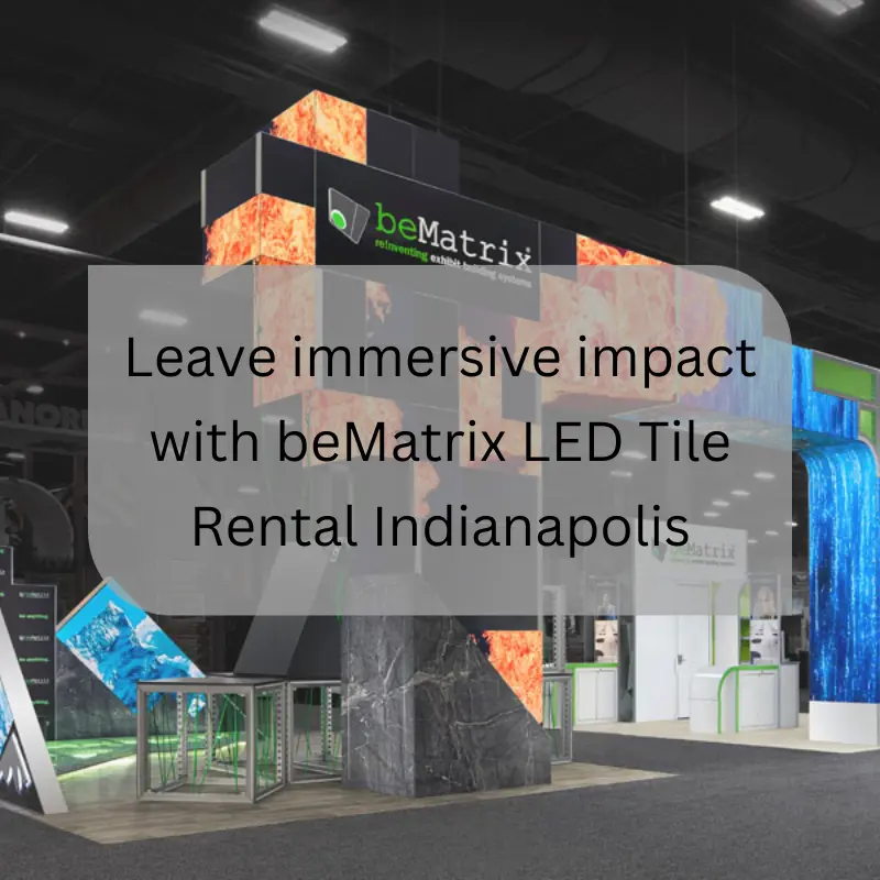 beMatrix LED Tile Rental Indianapolis | beMatrix LEDskin